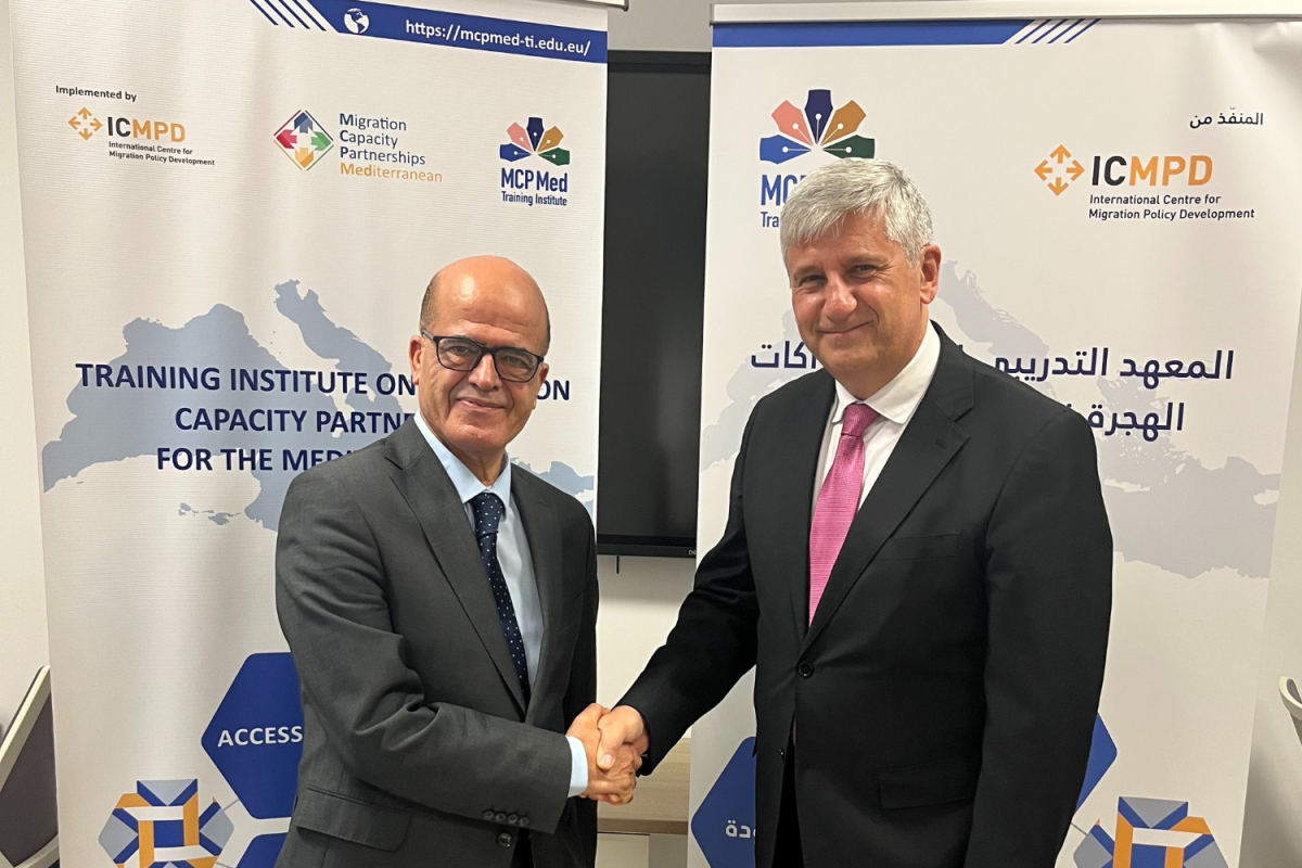 ICMPD Director General and Deputy DG meet with Algeria delegation, to ...