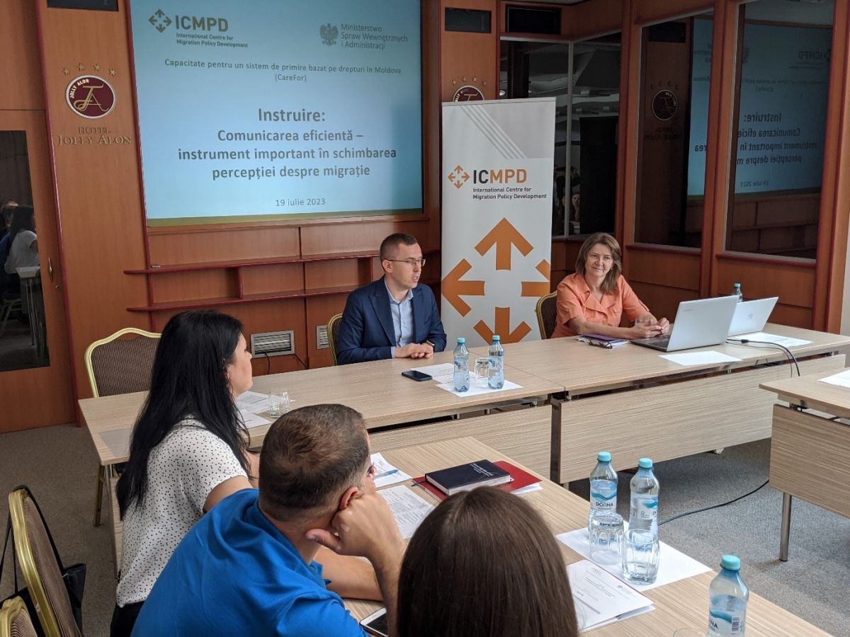 Communication training on perceptions about migration held in Moldova ...